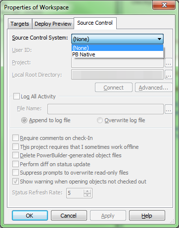 Source Control System Missing - PowerBuilder | Appeon