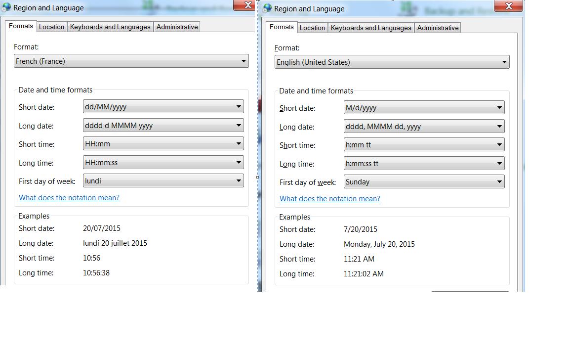 How to display Date and Time columns using the Windows Regional ...